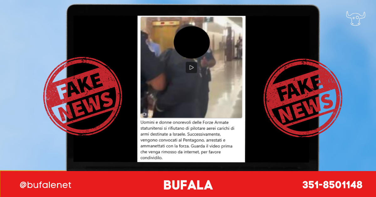 Questo video non mostra soldati delle Forze Armate statunitensi ...